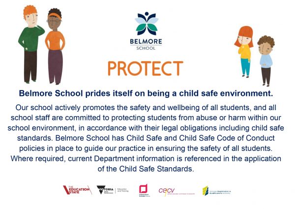 Commitment to Child Safe Standards - Belmore School